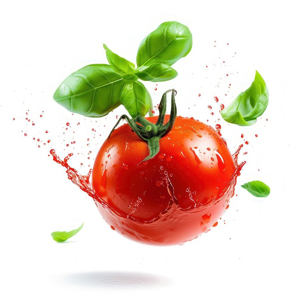 Flying tomato bit splashes and | Premium Photo - rawpixel