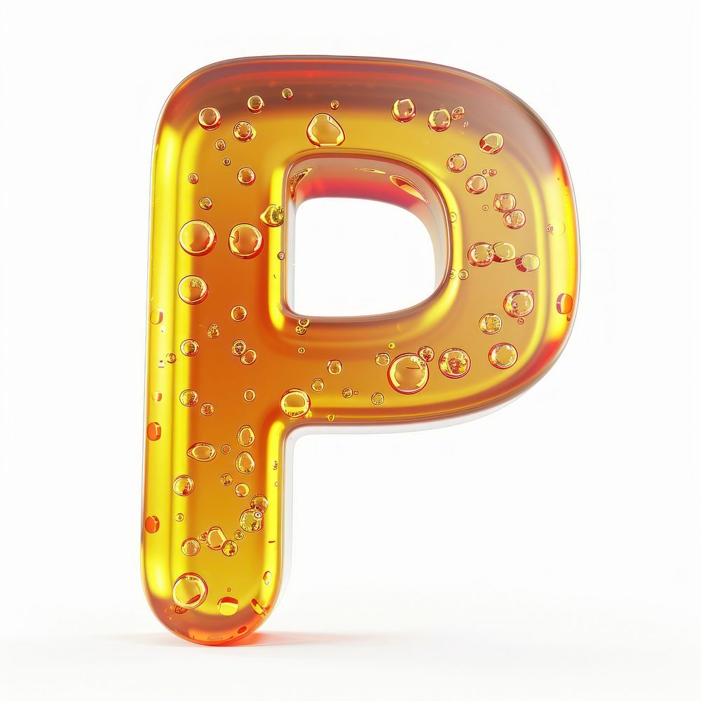 Letter P number yellow symbol. | Free Photo Illustration - rawpixel