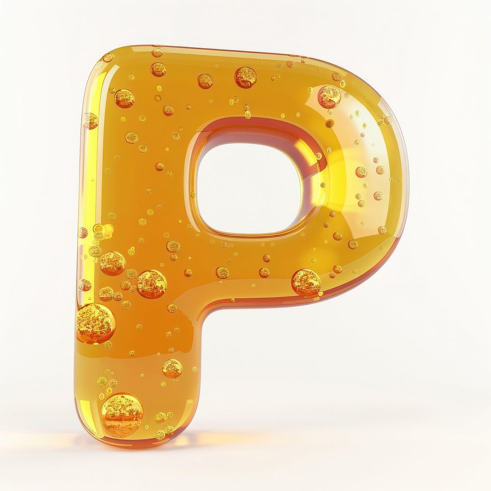 Letter P number yellow bubble | Free Photo Illustration - rawpixel