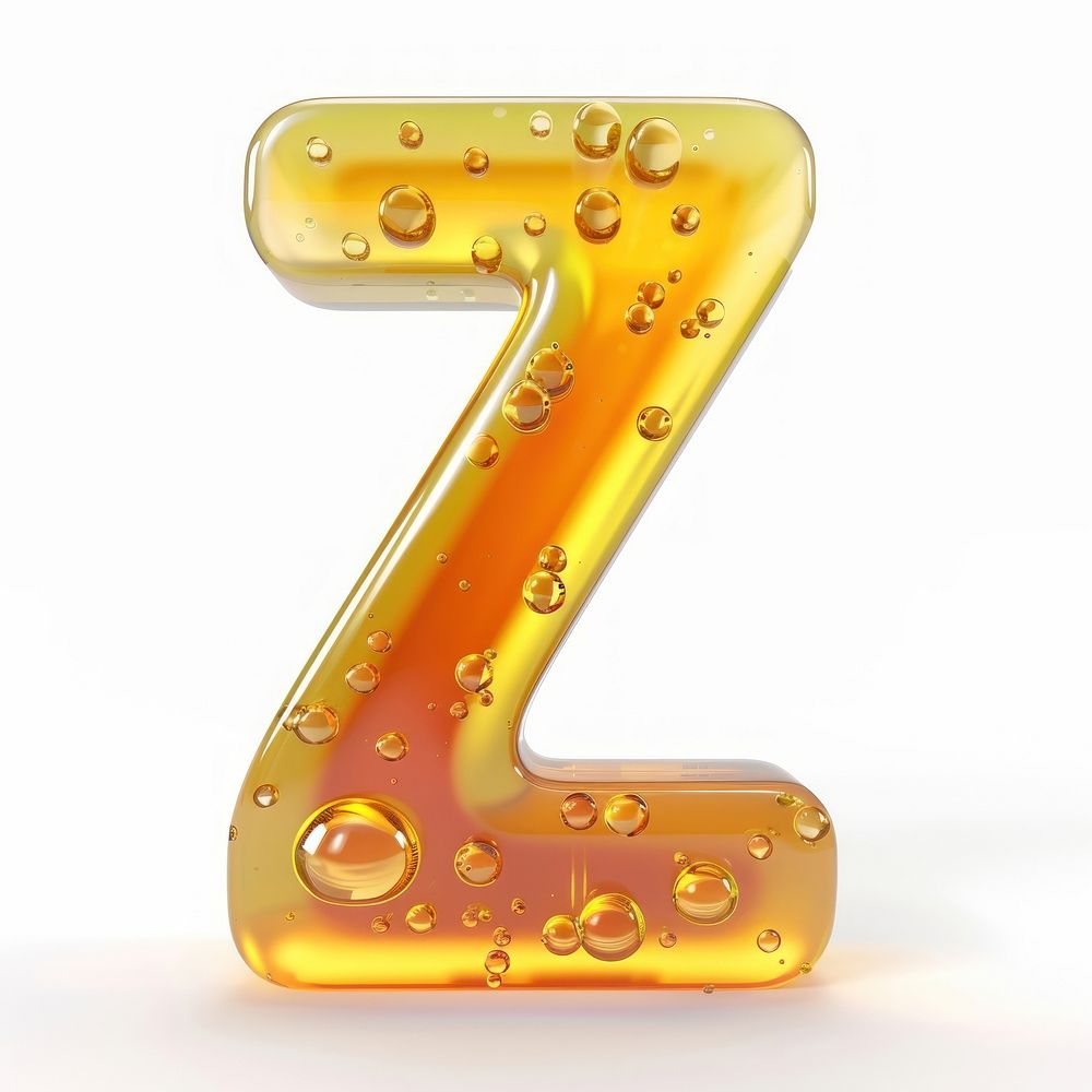 Letter Z yellow number symbol. | Free Photo Illustration - rawpixel