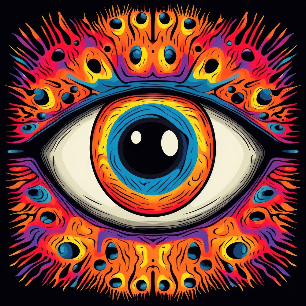 Eyes graphics pattern eye. | Premium Photo Illustration - rawpixel