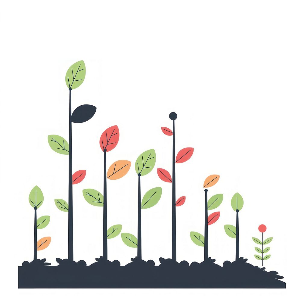 Growth drawing sketch plant. | Premium Photo Illustration - rawpixel