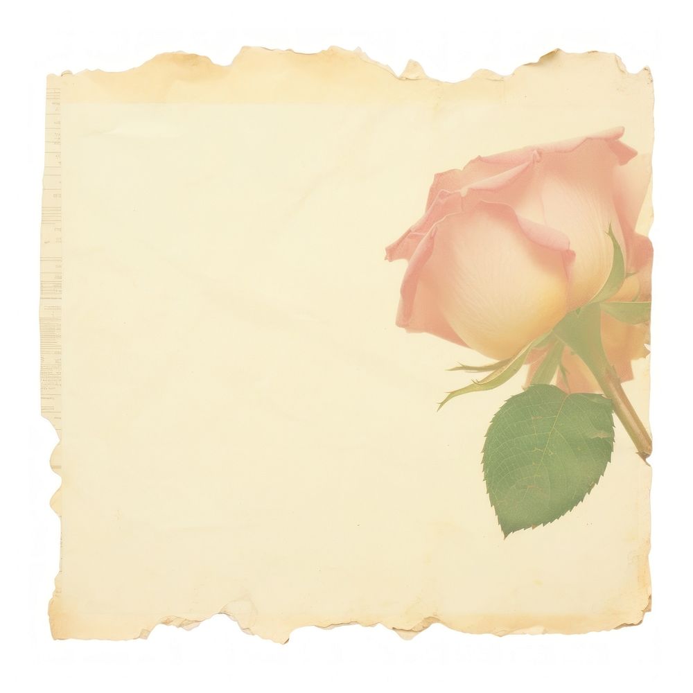Rose ripped paper flower petal | Premium Photo - rawpixel