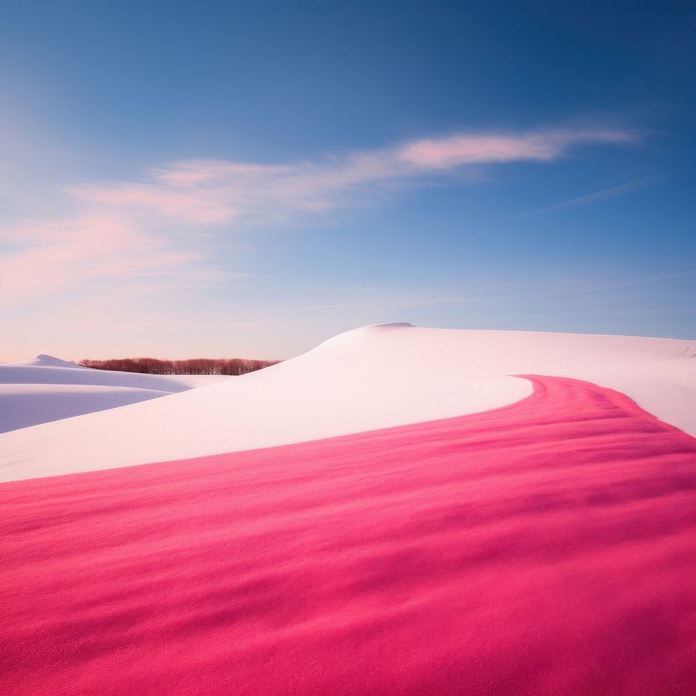 Photo snow field landscape outdoors | Premium Photo - rawpixel