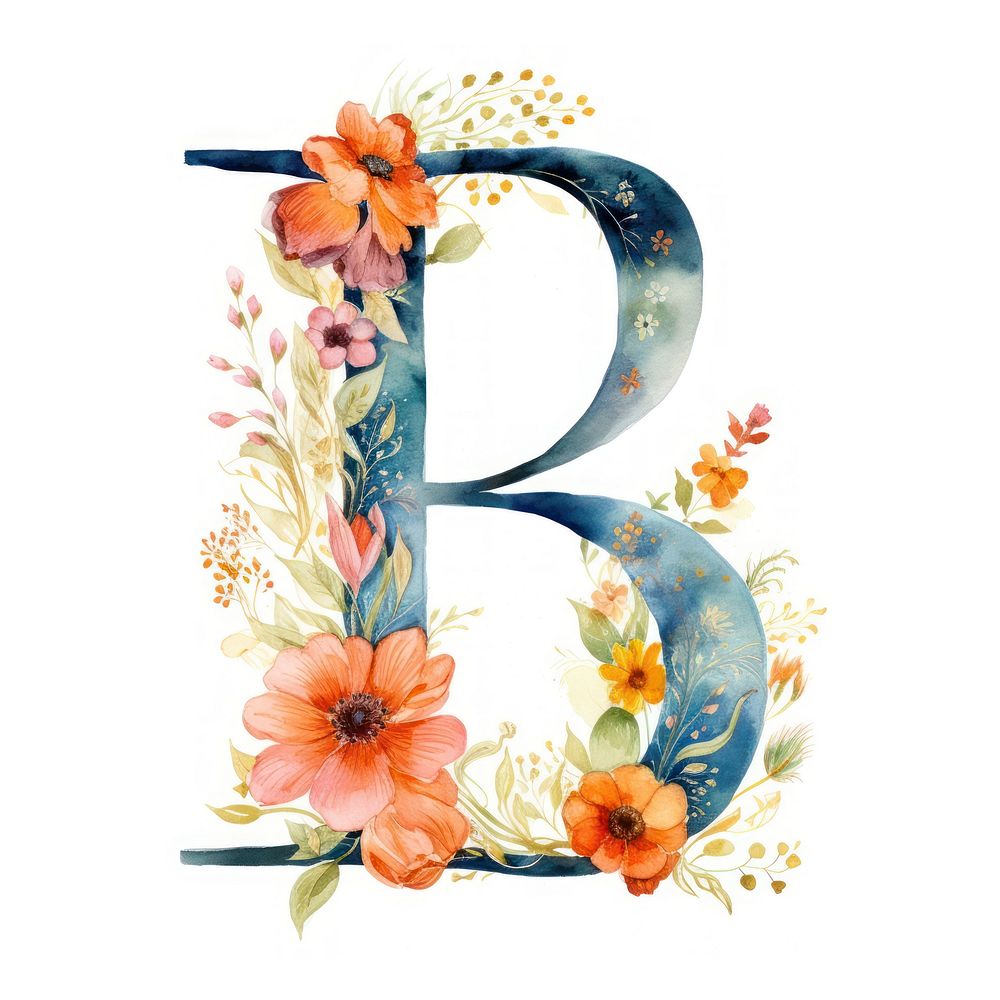 Flower text art pattern. | Premium Photo Illustration - rawpixel