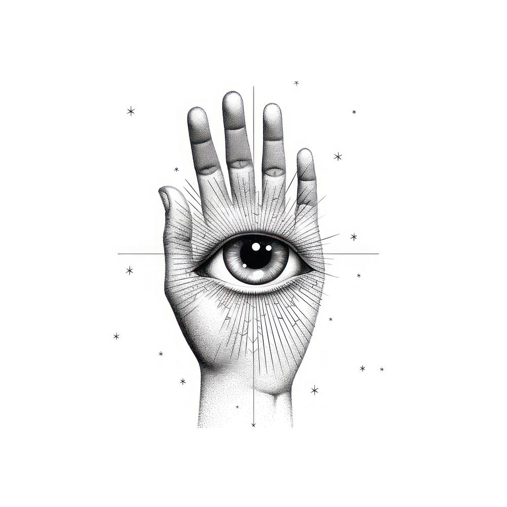 Eye hand drawing sketch line | Free Photo Illustration - rawpixel