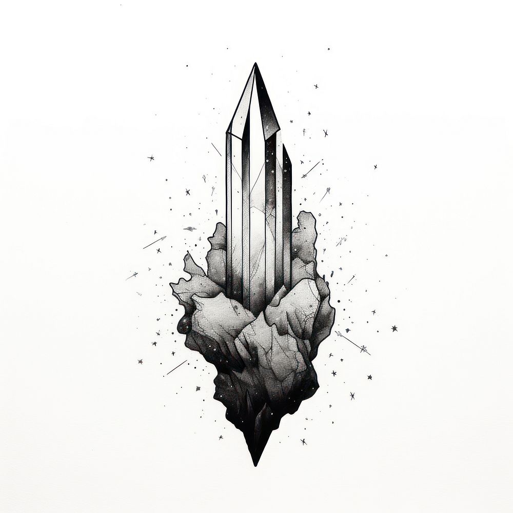 Quartz drawing sketch illustrated. | Premium Photo Illustration - rawpixel