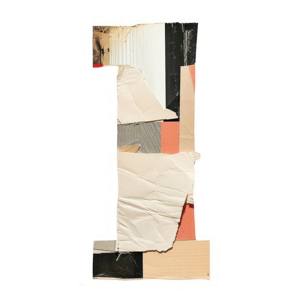 Number 1 paper collage art | Premium Photo Illustration - rawpixel