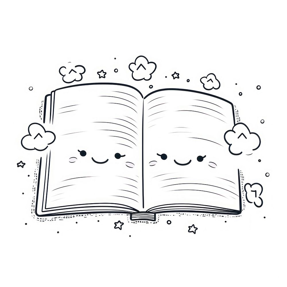 Doodle illustration book publication drawing | Premium Photo ...