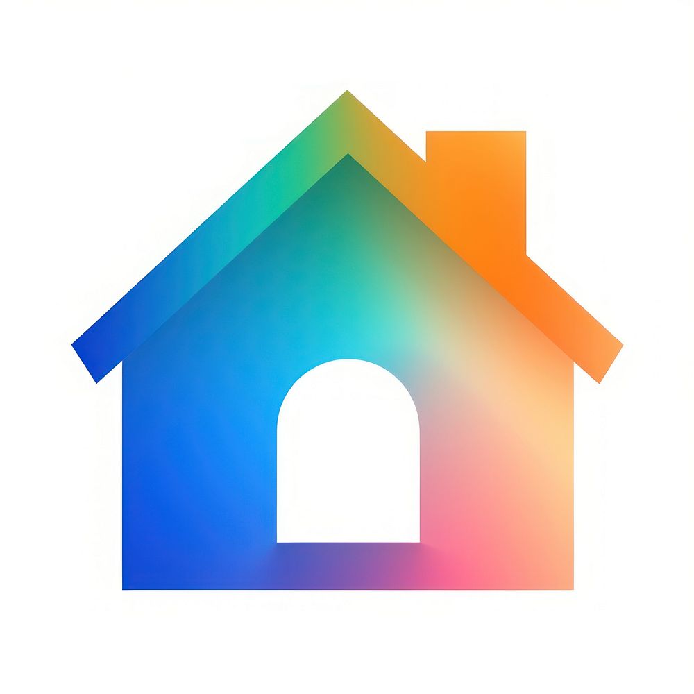 Home icon shape blue architecture. | Premium Photo Illustration - rawpixel