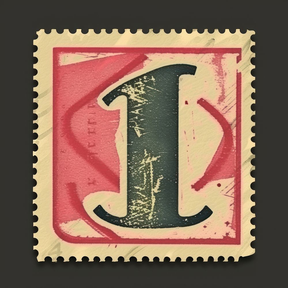 Vintage Number 1 postage stamp | Free Photo Illustration - rawpixel