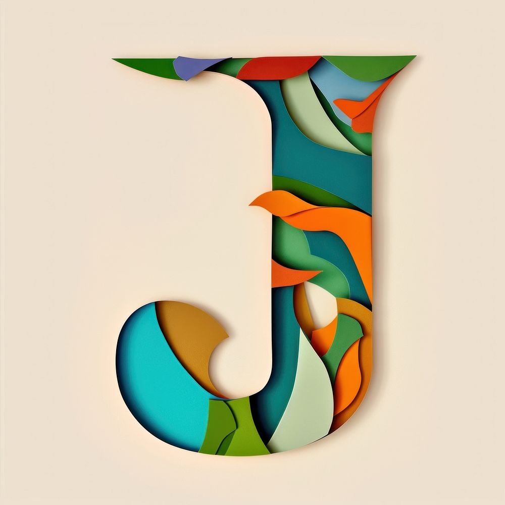 Alphabet J text alphabet shape. | Premium Photo Illustration - rawpixel
