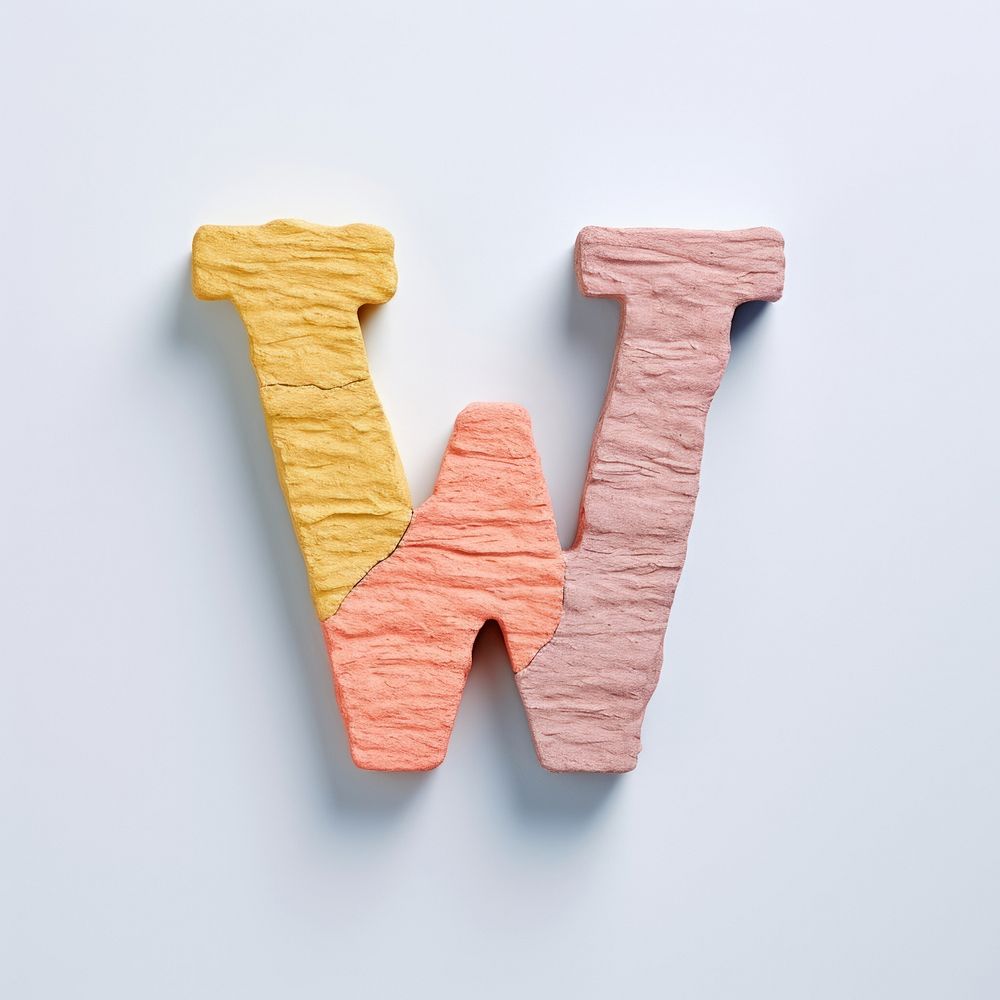 Letter W font text art | Free Photo Illustration - rawpixel