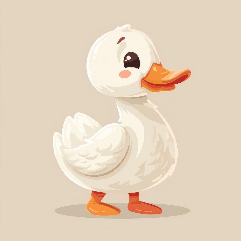 Goose animal cartoon duck. | Premium Photo Illustration - rawpixel