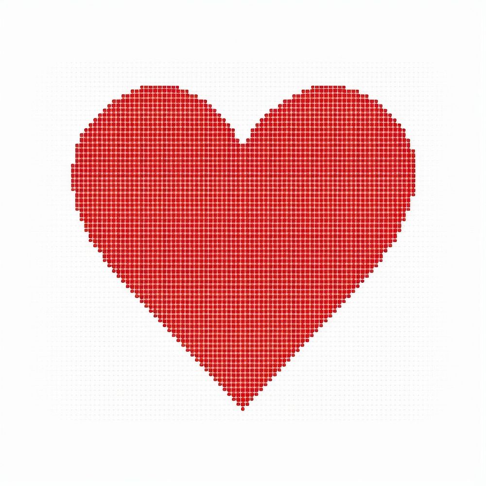 Cross stitch red heart backgrounds | Premium Photo Illustration - rawpixel