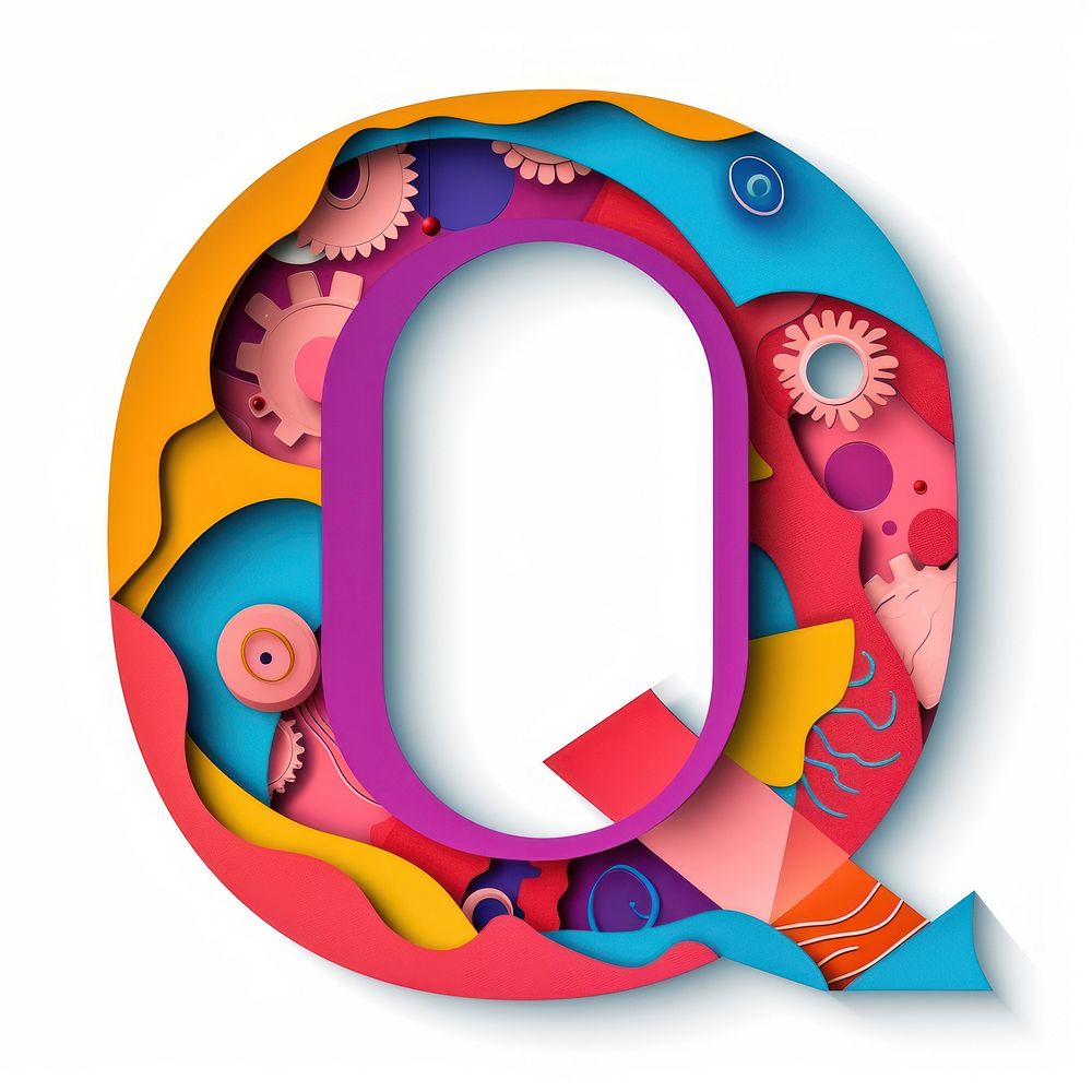 Letter Q shape font text. | Premium Photo Illustration - rawpixel
