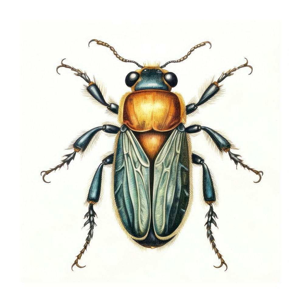 Vintage drawing insect animal sketch | Premium Photo Illustration ...