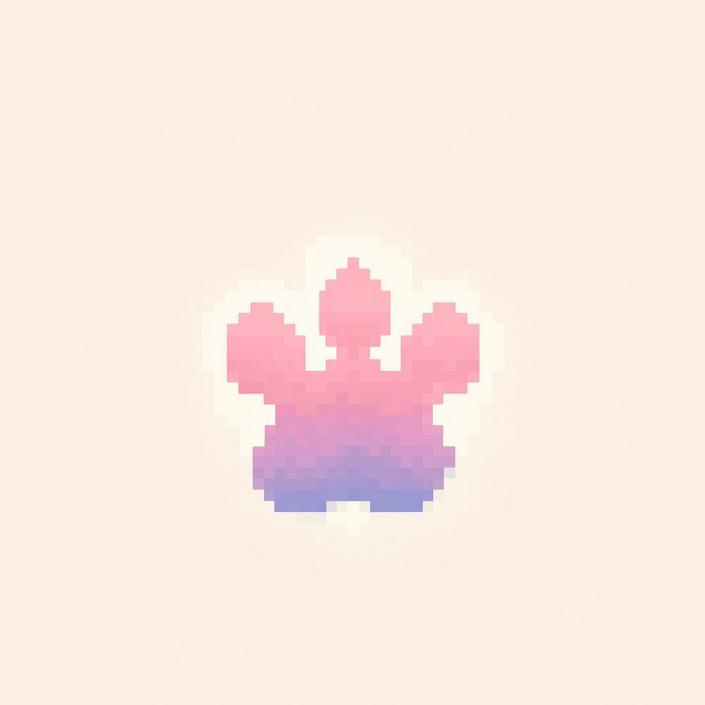 Cat paw pixel creativity pixelated | Free Photo Illustration - rawpixel