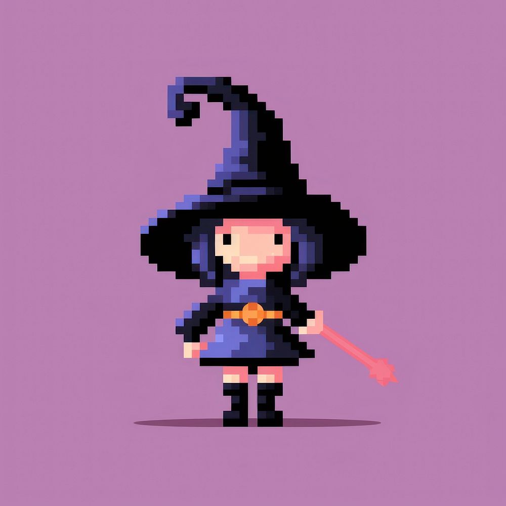 Witch pixel representation celebration creativity | Free Photo ...