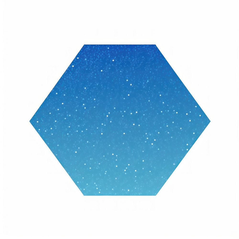 Octagon icon shape blue white | Premium Photo Illustration - rawpixel