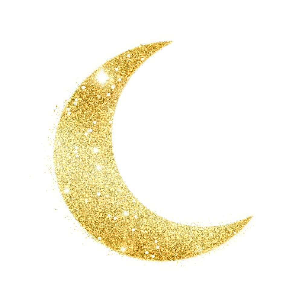 Crescent icon astronomy nature shape. | Premium Photo Illustration ...