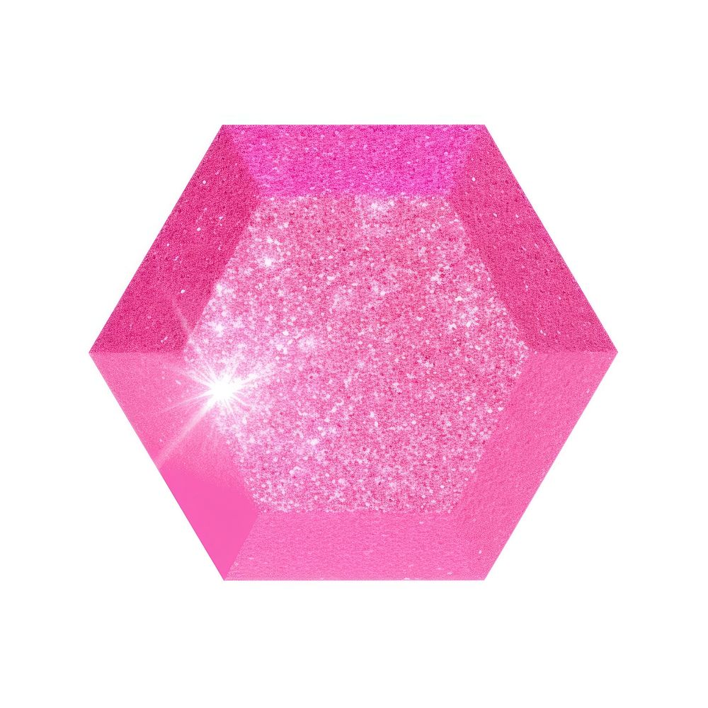 Octagon icon glitter shape pink. | Free Photo Illustration - rawpixel
