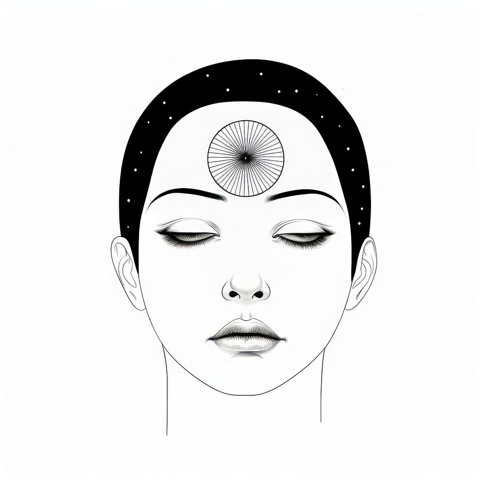 Woman Third eyes face human | Premium Photo Illustration - rawpixel