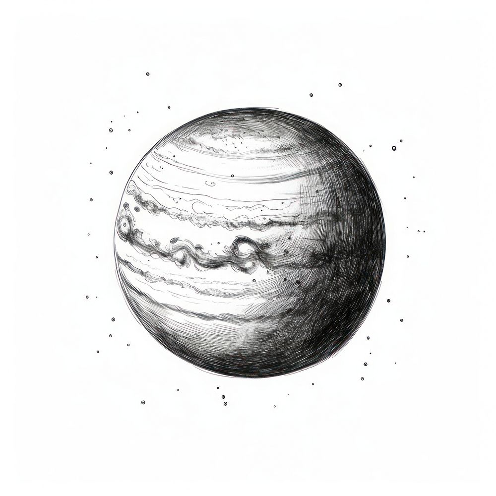 Planet astronomy drawing sphere. | Premium Photo Illustration - rawpixel
