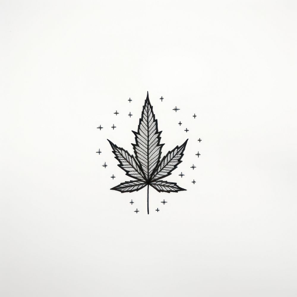 Cannabis drawing plant line. | Premium Photo Illustration - rawpixel
