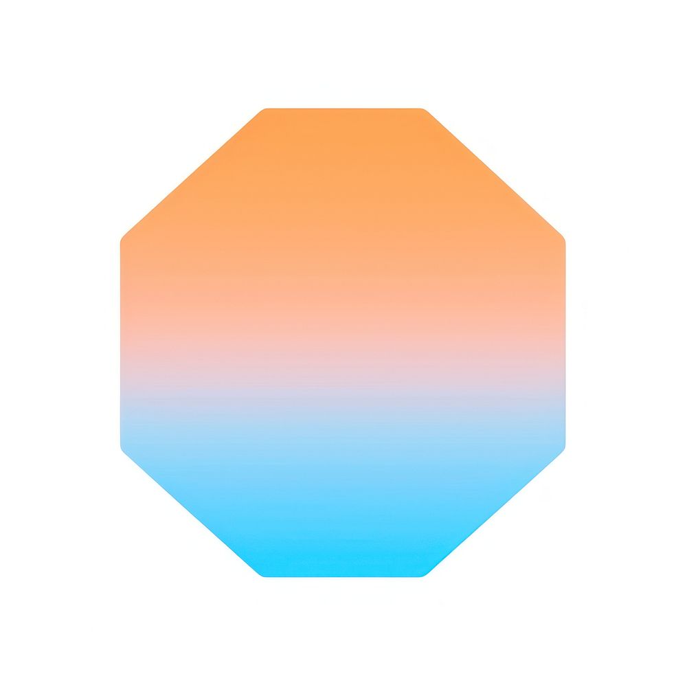 Octagon shape gradient symbol sign | Free Photo Illustration - rawpixel