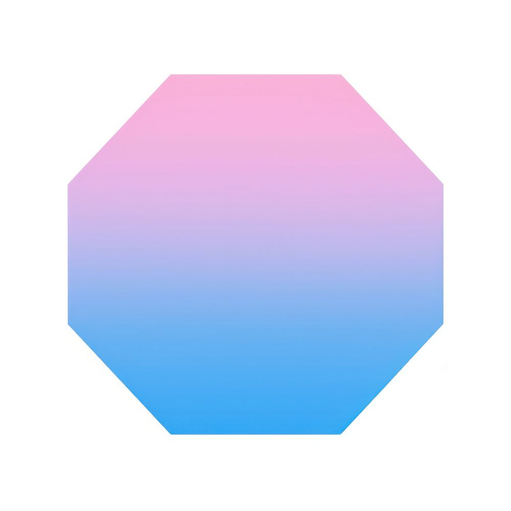 Octagon shape gradient symbol pink | Premium Photo Illustration - rawpixel