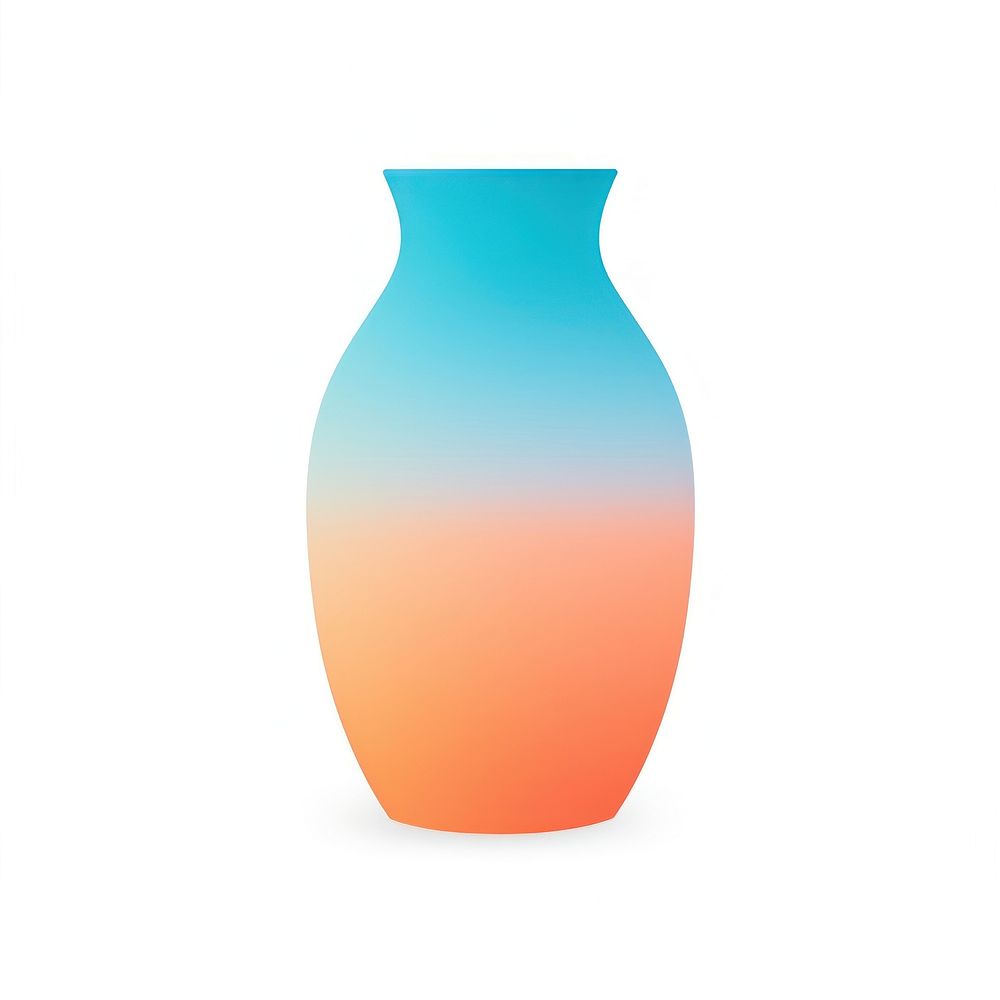 Vase gradient pottery blue white | Premium Photo Illustration - rawpixel