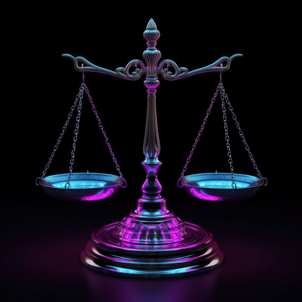 Law Scale scale black background | Premium Photo Illustration - rawpixel