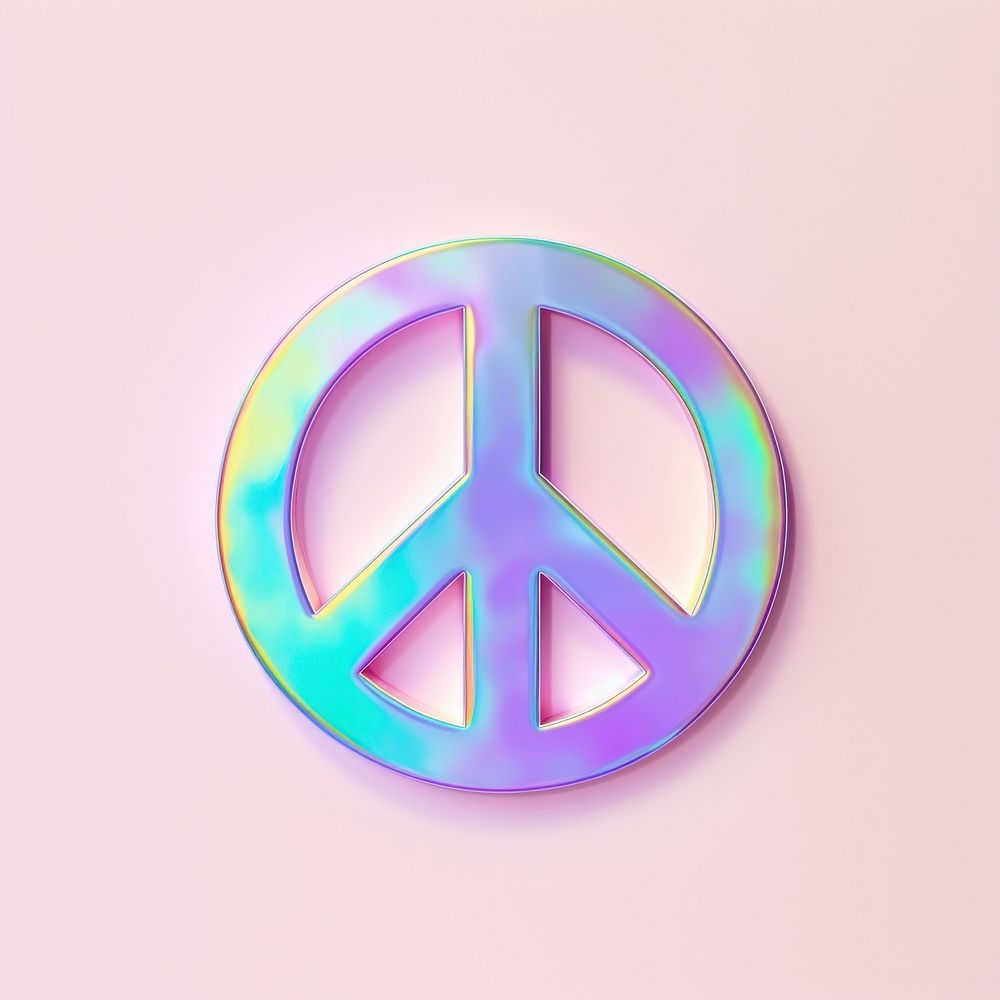 Peace Sign purple symbol shape. | Premium Photo Illustration - rawpixel