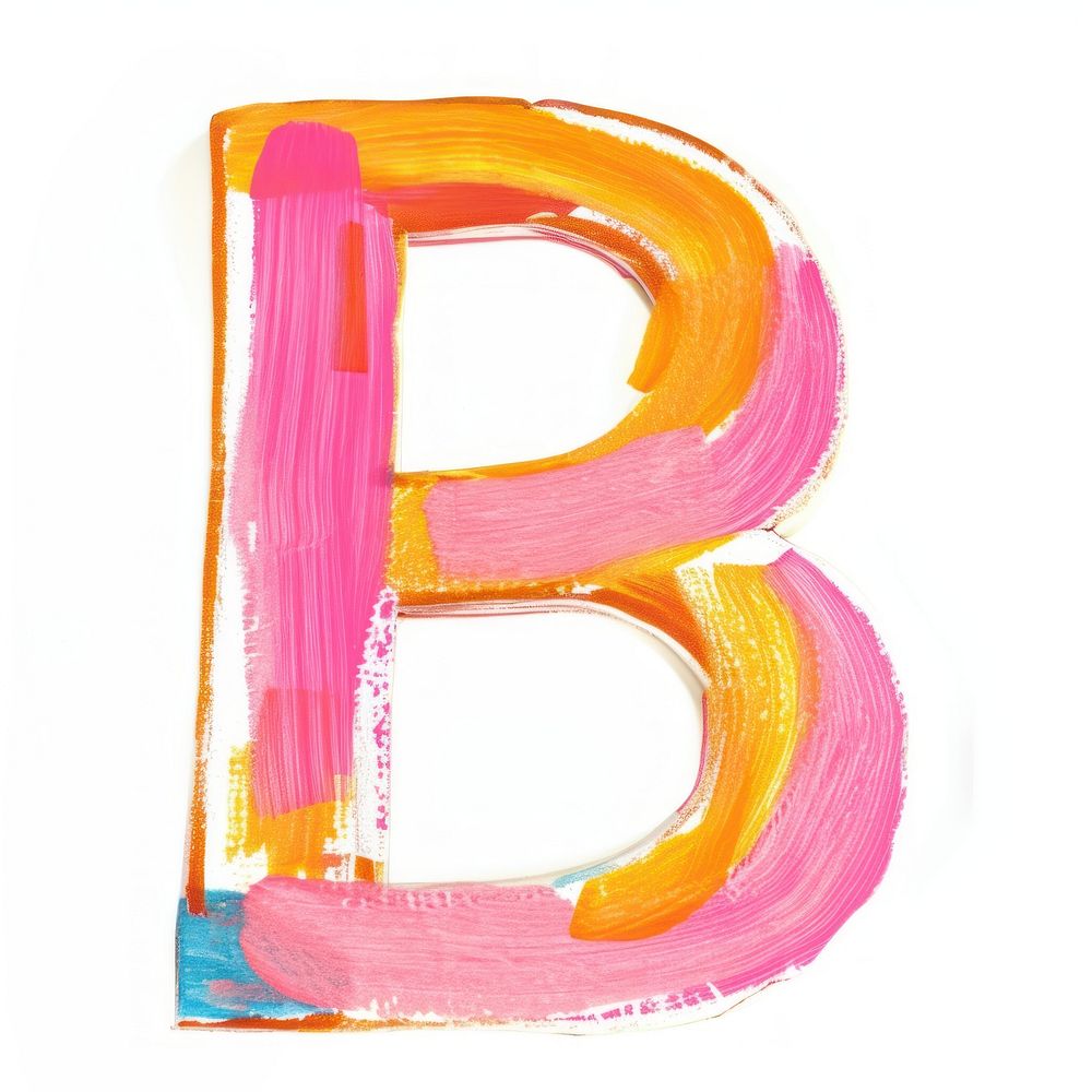 Cute letter B text alphabet | Premium Photo Illustration - rawpixel