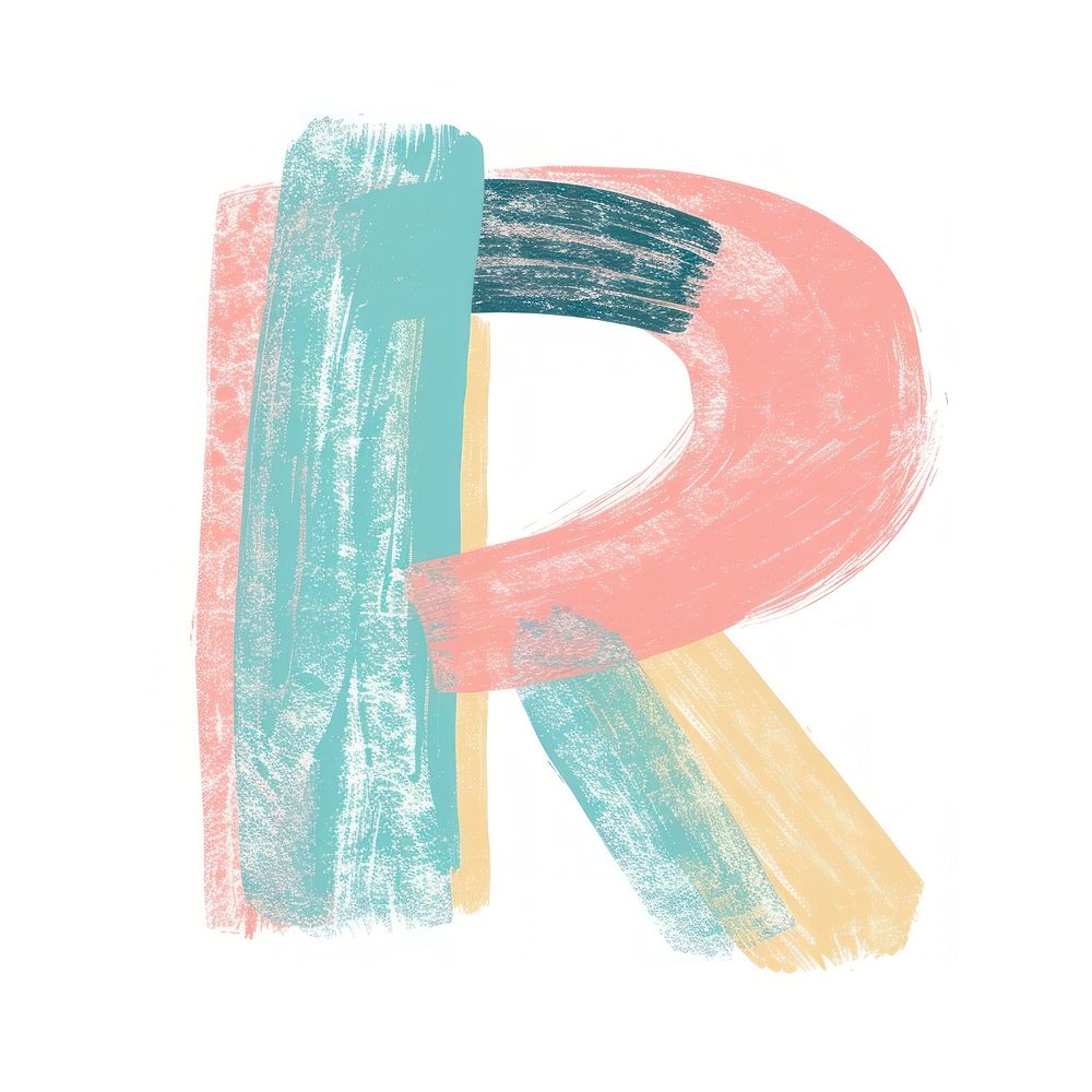 Cute letter R text art | Free Photo Illustration - rawpixel