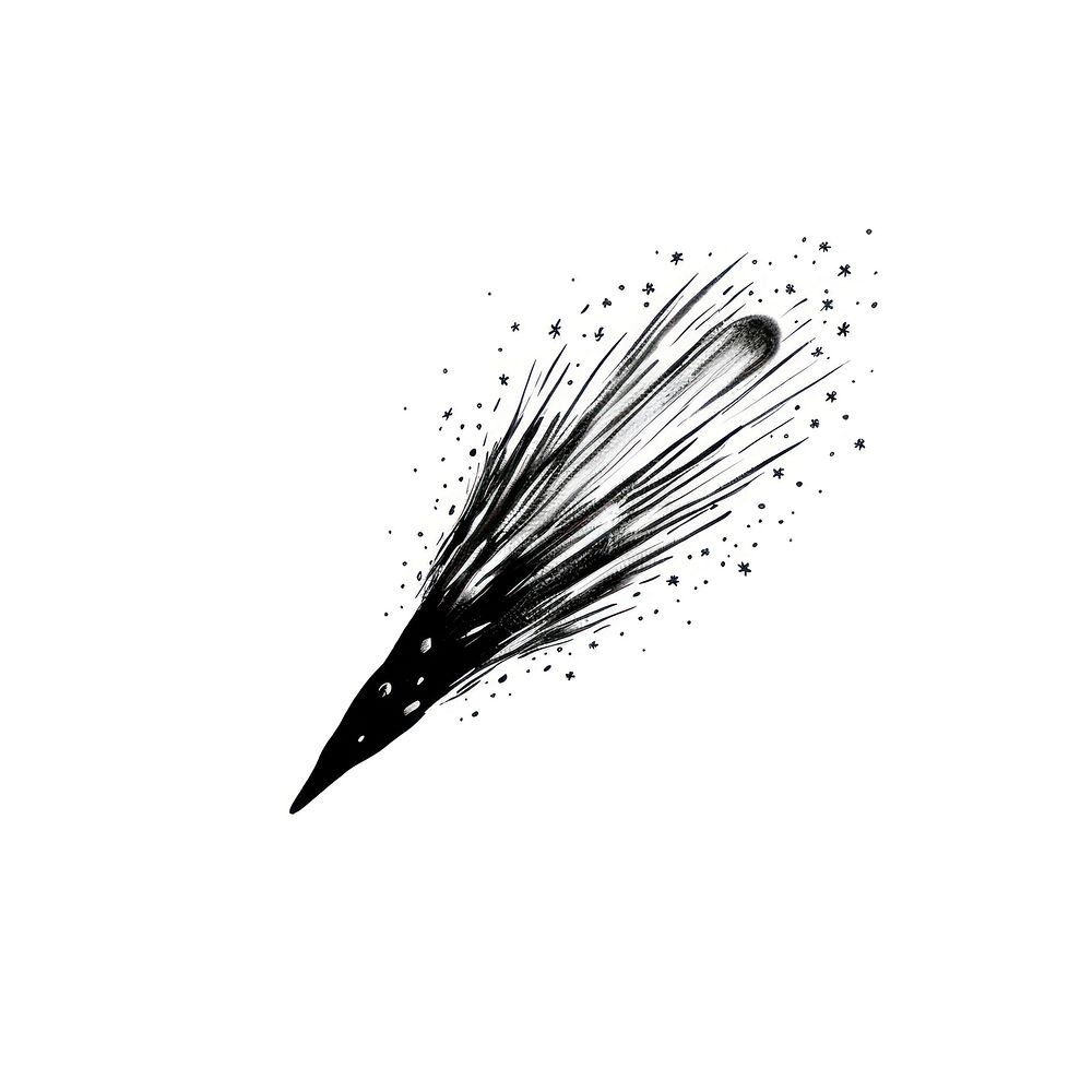 Celestial meteor drawing sketch line. | Premium Photo Illustration ...