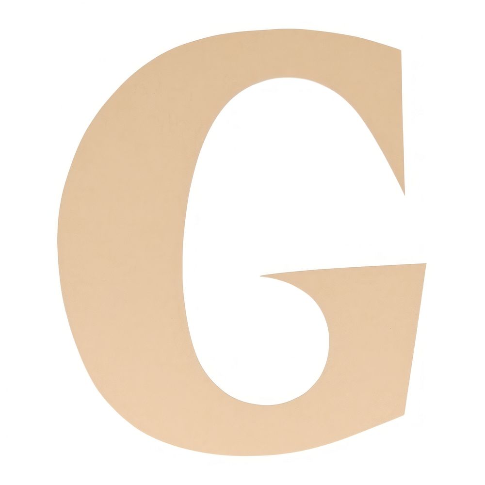 Letter G cut paper text | Premium Photo - rawpixel