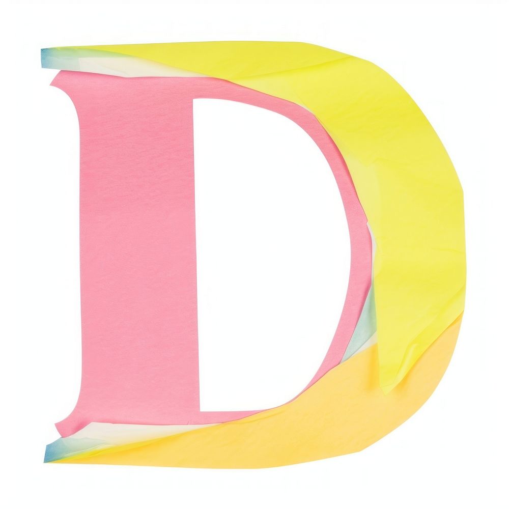 Letter D cut paper text | Free Photo - rawpixel