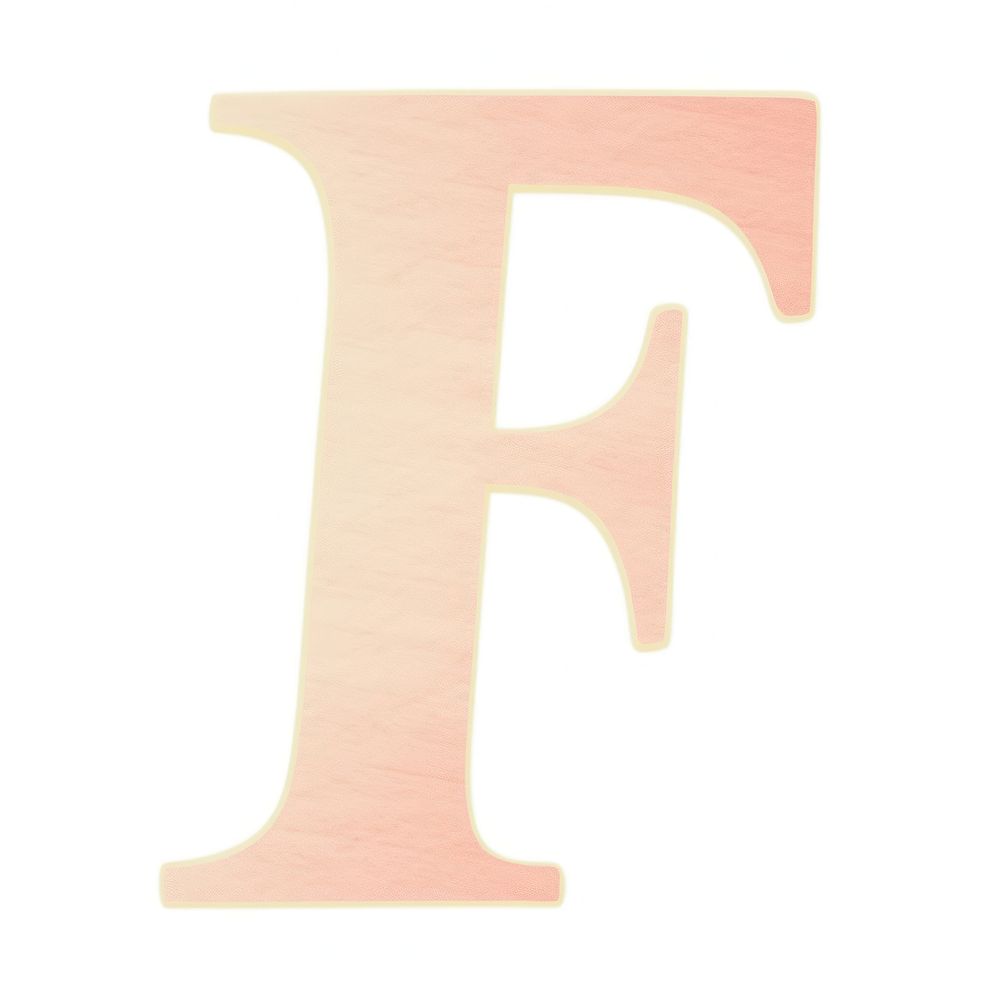 Letter F cut paper text | Premium Photo - rawpixel