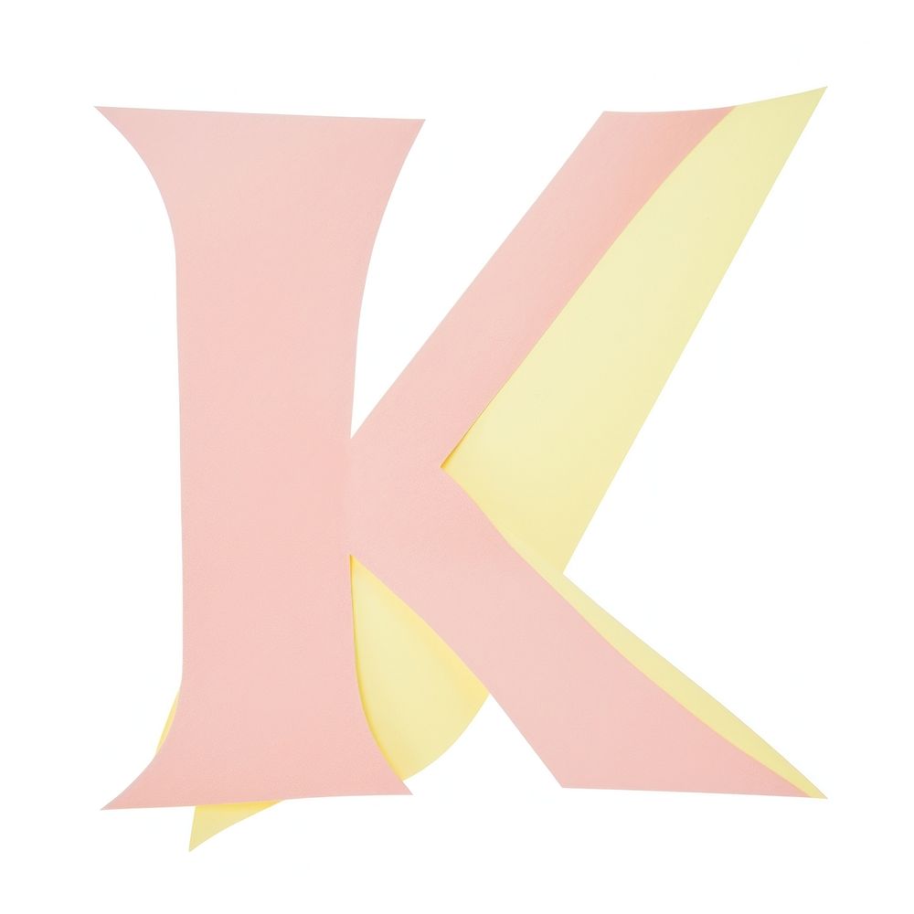 Letter K cut paper text | Premium Photo - rawpixel