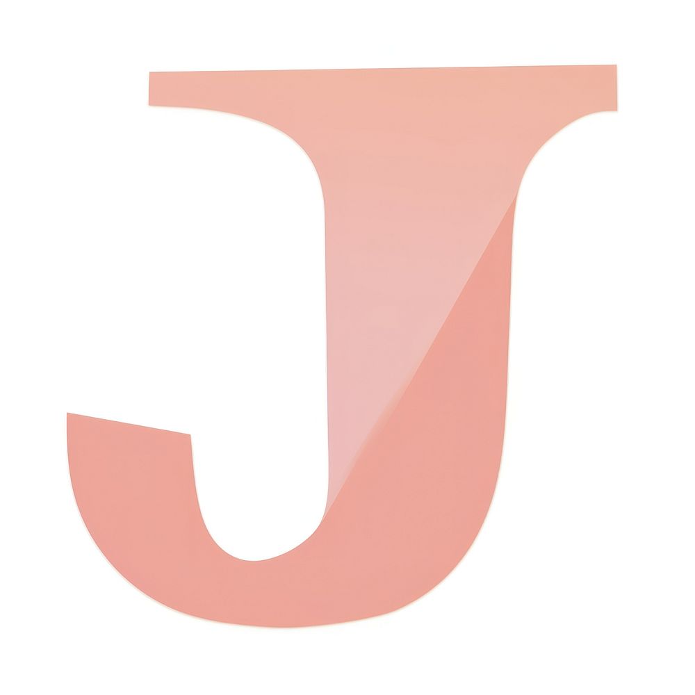 Letter J cut paper text | Premium Photo - rawpixel