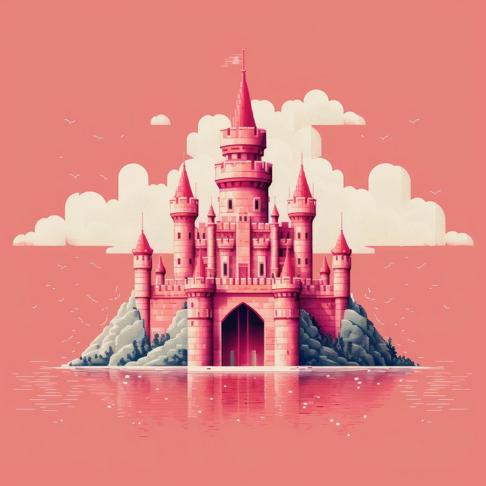 Crown architecture building outdoors. | Premium Photo Illustration ...