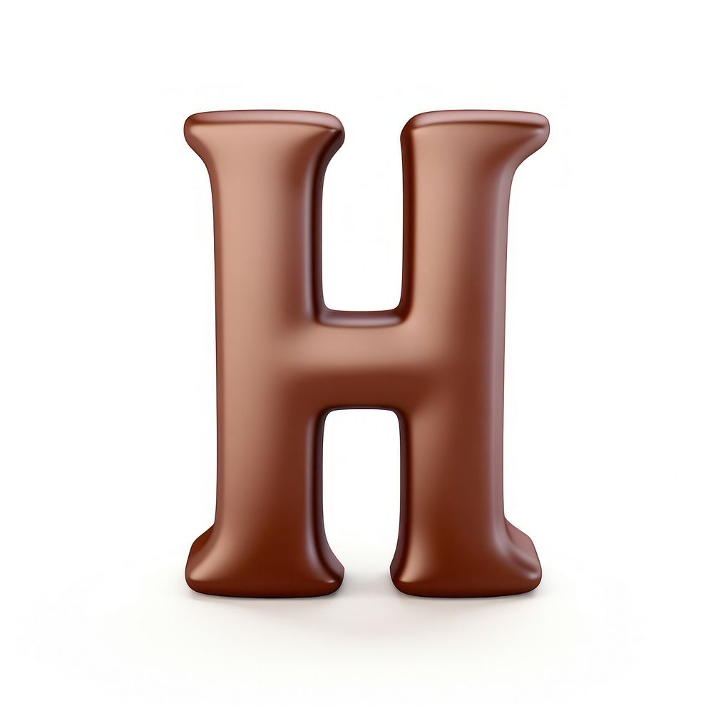Letter H text brown font. | Premium Photo Illustration - rawpixel
