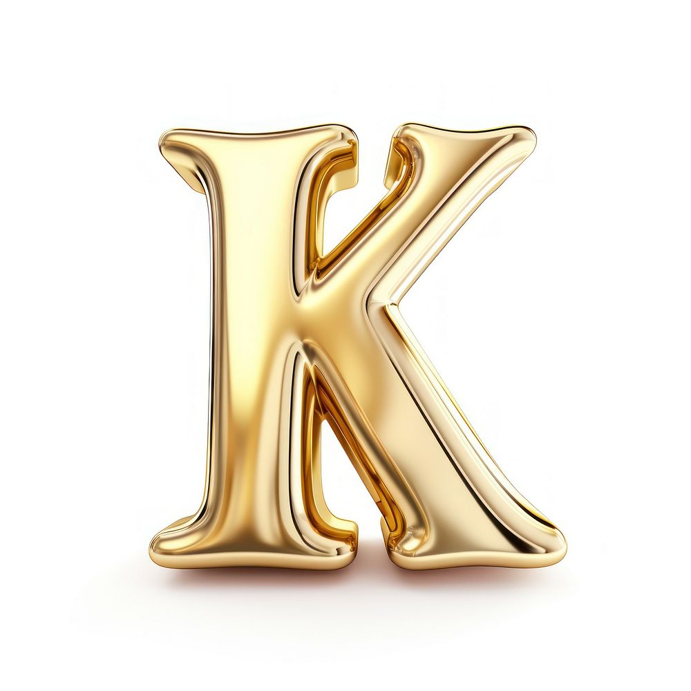 Letter K gold alphabet shiny | Free Photo Illustration - rawpixel