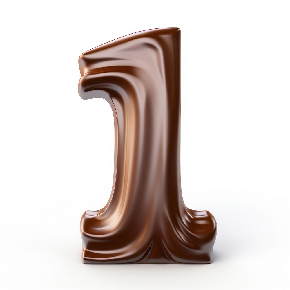 Number 1 chocolate dessert brown. | Premium Photo Illustration - rawpixel