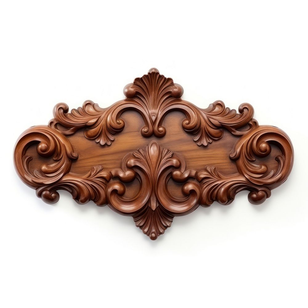 Baroque oak wood texture frame | Premium Photo - rawpixel