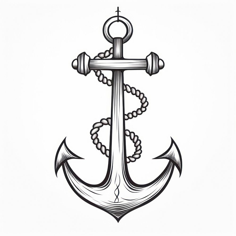 Anchor sketch line electronics | Free Photo Illustration - rawpixel