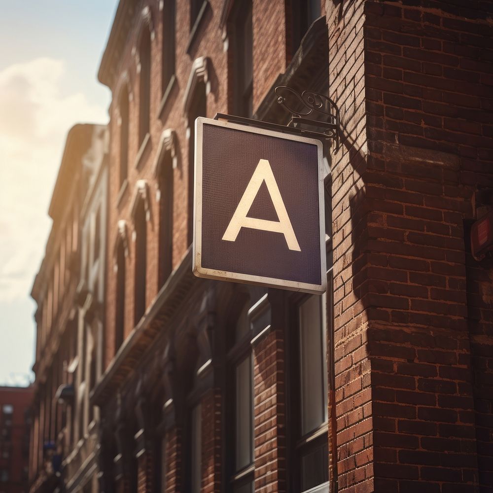 Sign building symbol brick. | Premium Photo - rawpixel