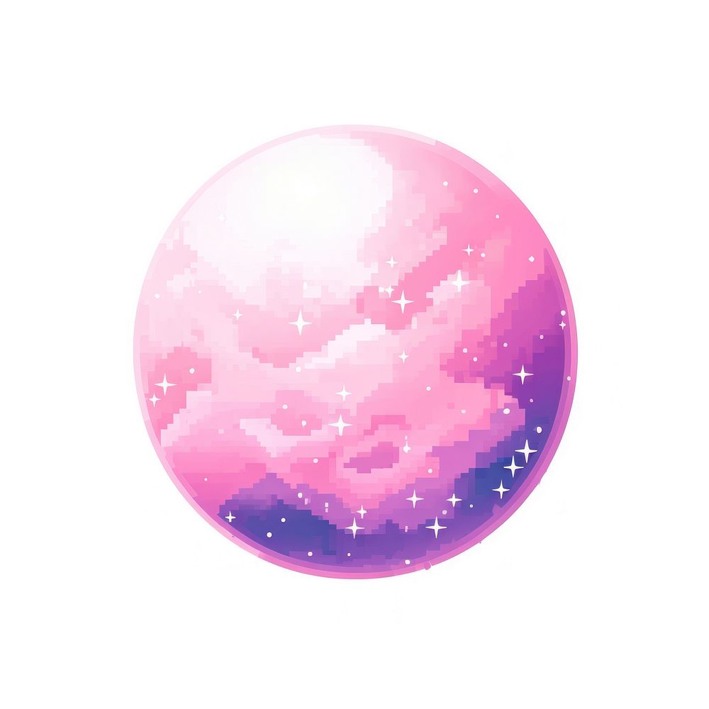 Full moon pixel astronomy sphere | Free Photo Illustration - rawpixel